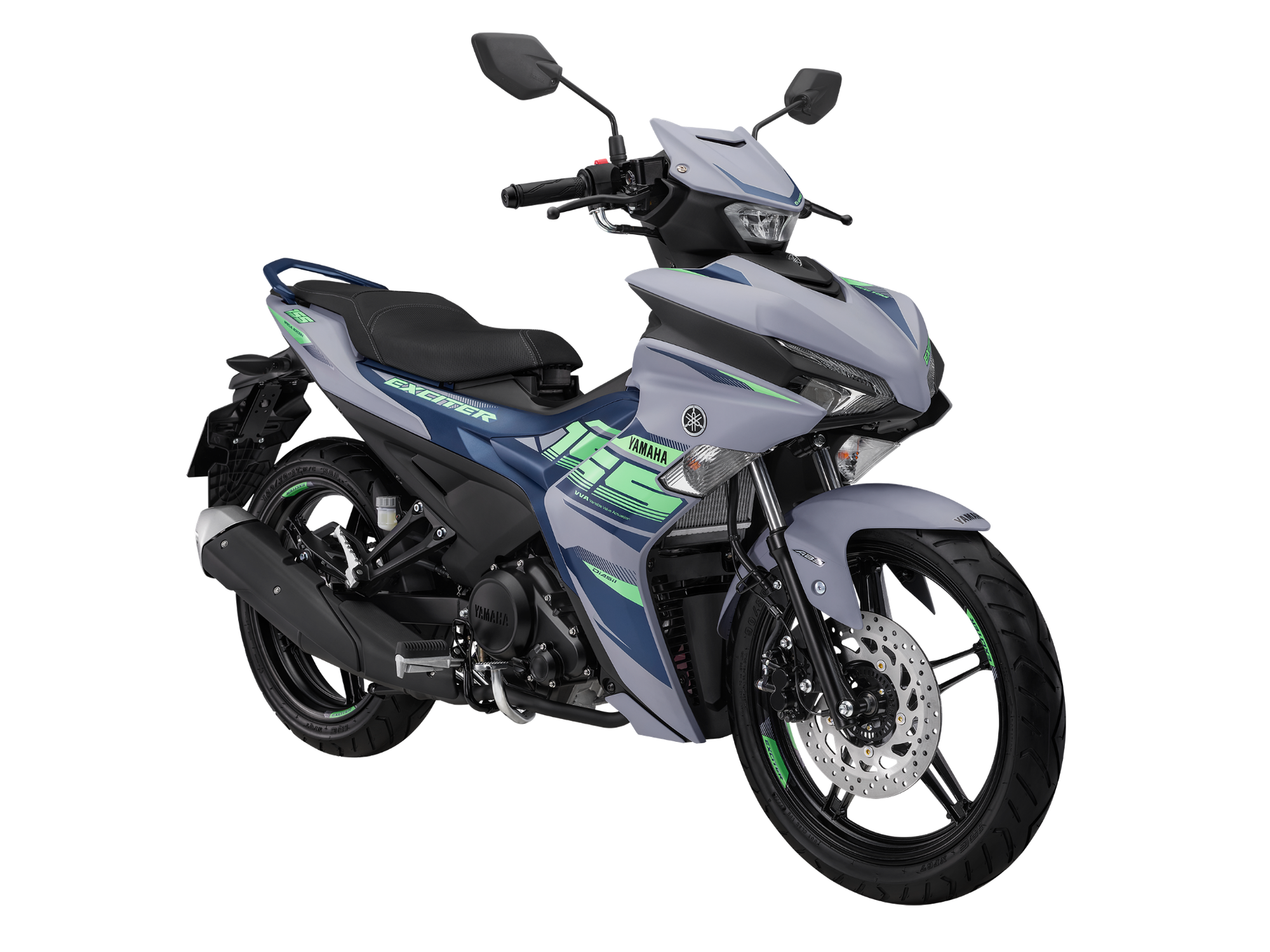 Yamaha Exciter 155VVA-ABS phối màu lạ mắt Grey Mint có làm anh em chao đảo?