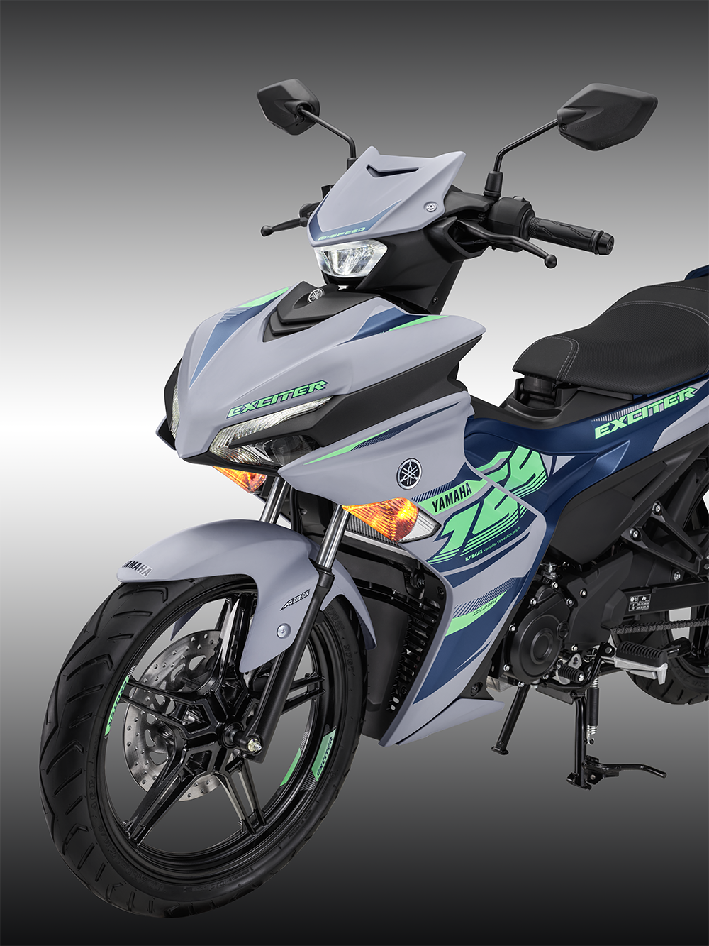 Yamaha Exciter 155VVA-ABS phối màu lạ mắt Grey Mint có làm anh em chao đảo?