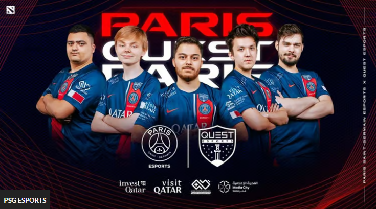 CLB PSG công bố đối tác mới trước thềm giải Dota 2 TI 2023