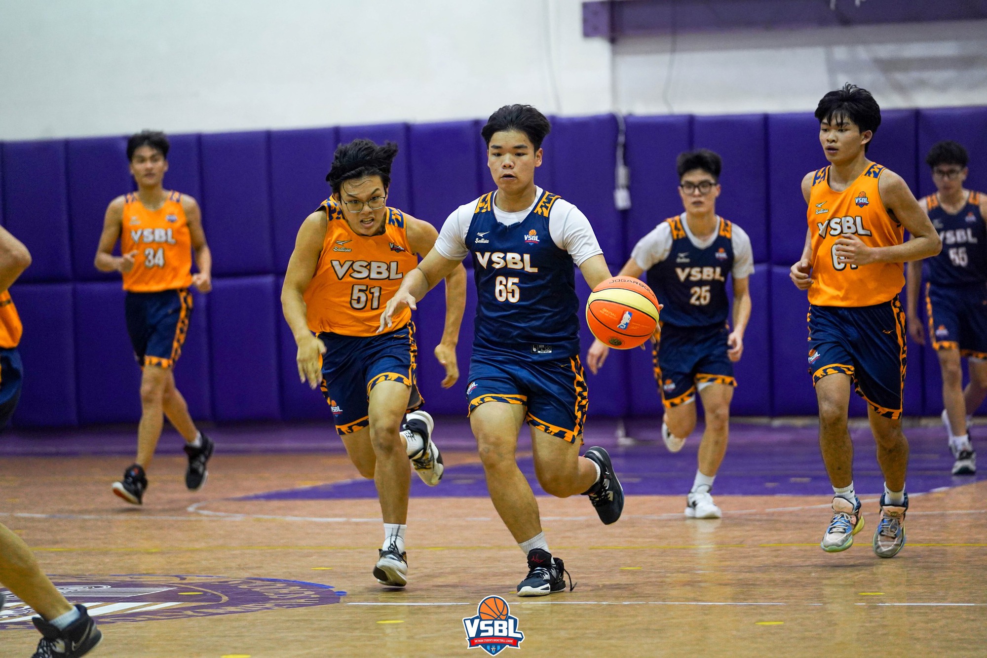 Hấp dẫn giải bóng rổ học đường VSBL năm học 2023 – 2024