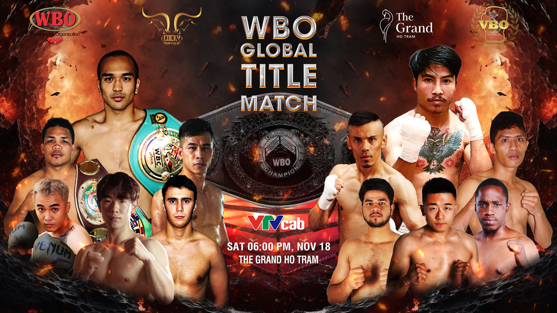 Nhà vô địch thế giới Trần Văn Thảo 'đại chiến' tại WBO Global Title Match