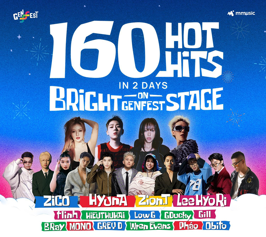 Nghệ sĩ Hàn - Việt cùng biểu diễn Lễ hội GENfest