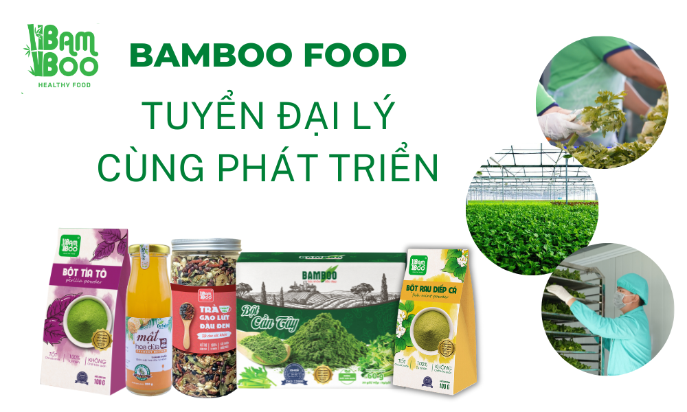 Bamboo Food tuyển đại lý cùng phát triển