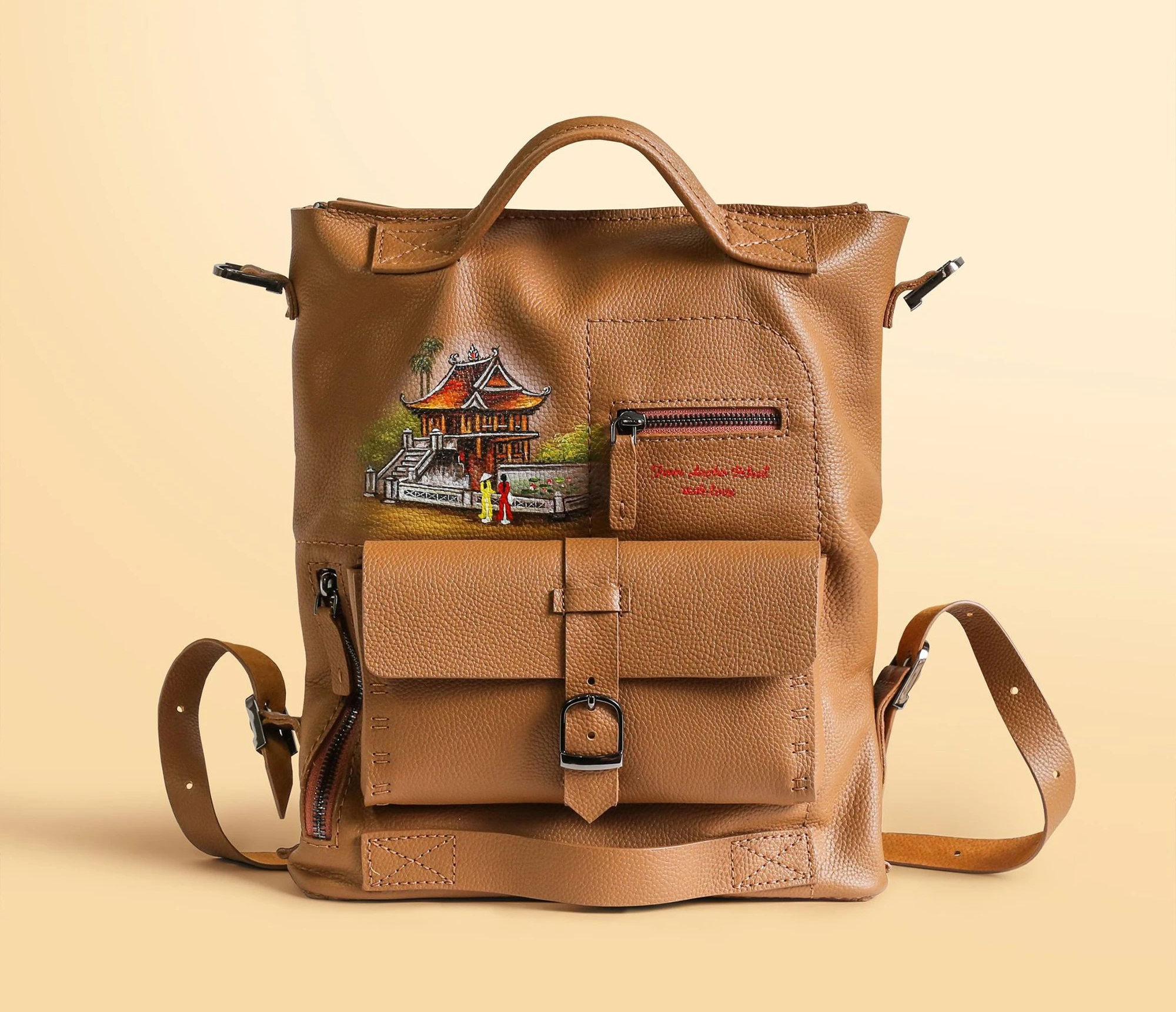 Đậm dấu ấn cá nhân, đẹp khác lạ, đồ da handmade hút giới công sở