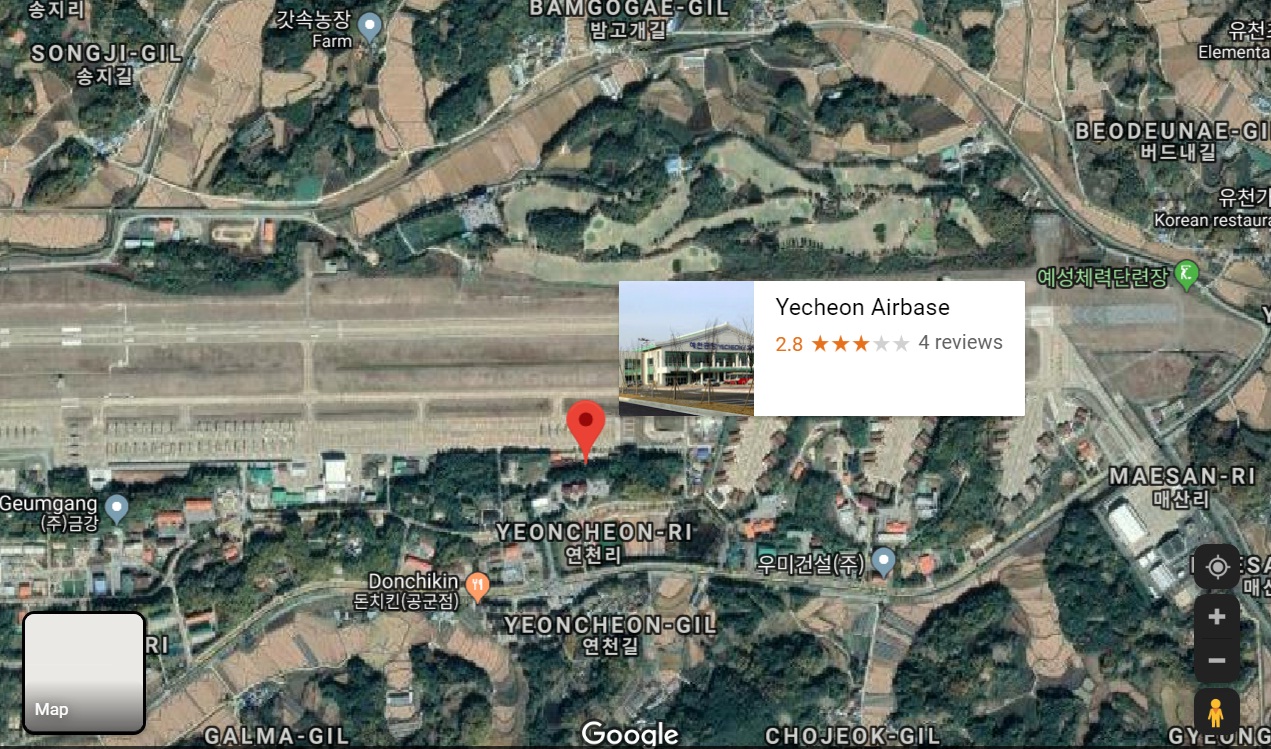 Google Maps làm lộ 40% căn cứ quân sự nhạy cảm của Hàn Quốc