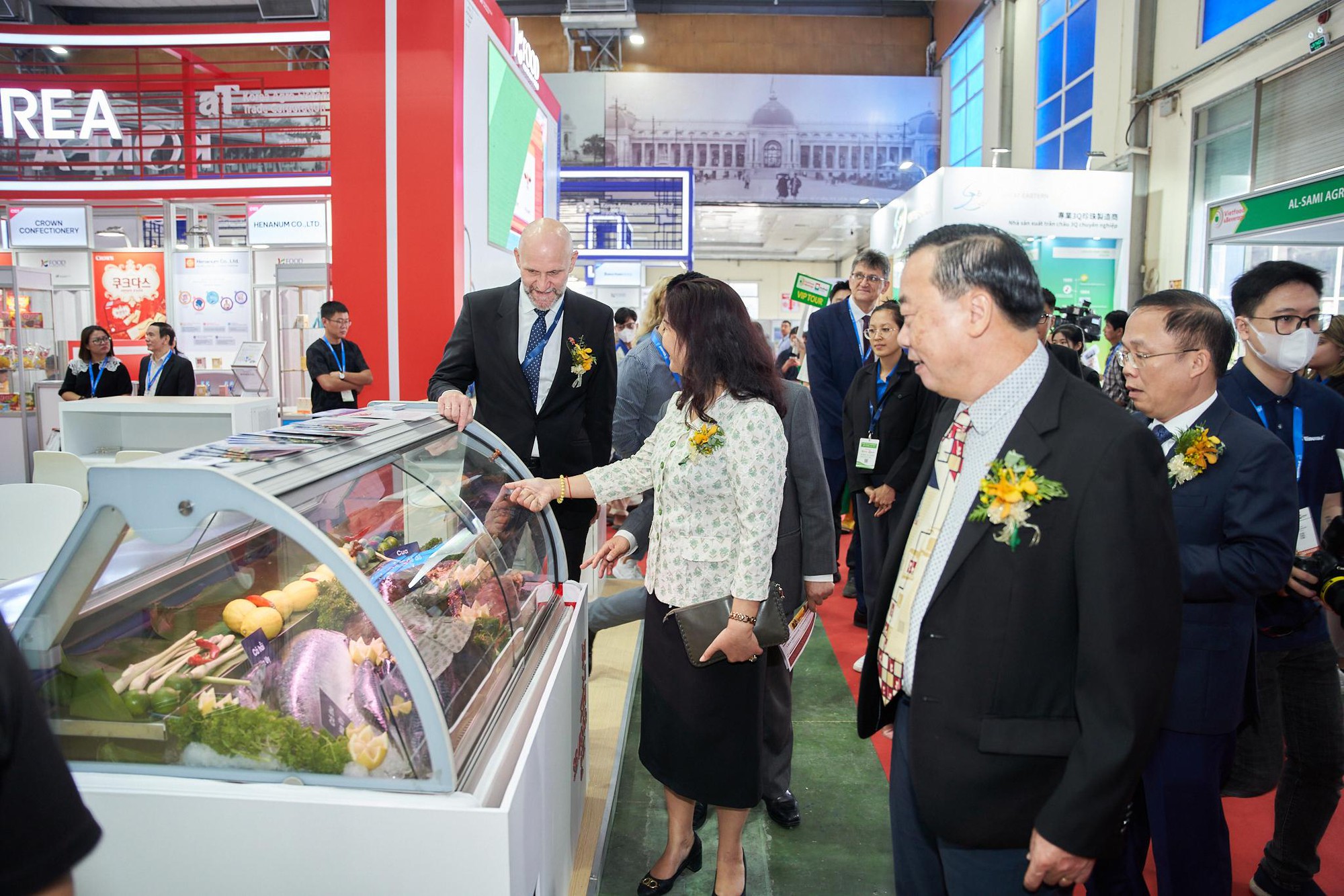 Hải sản Na Uy lần đầu tiên hiện diện tại hội chợ Vietfood & Beverage 2023