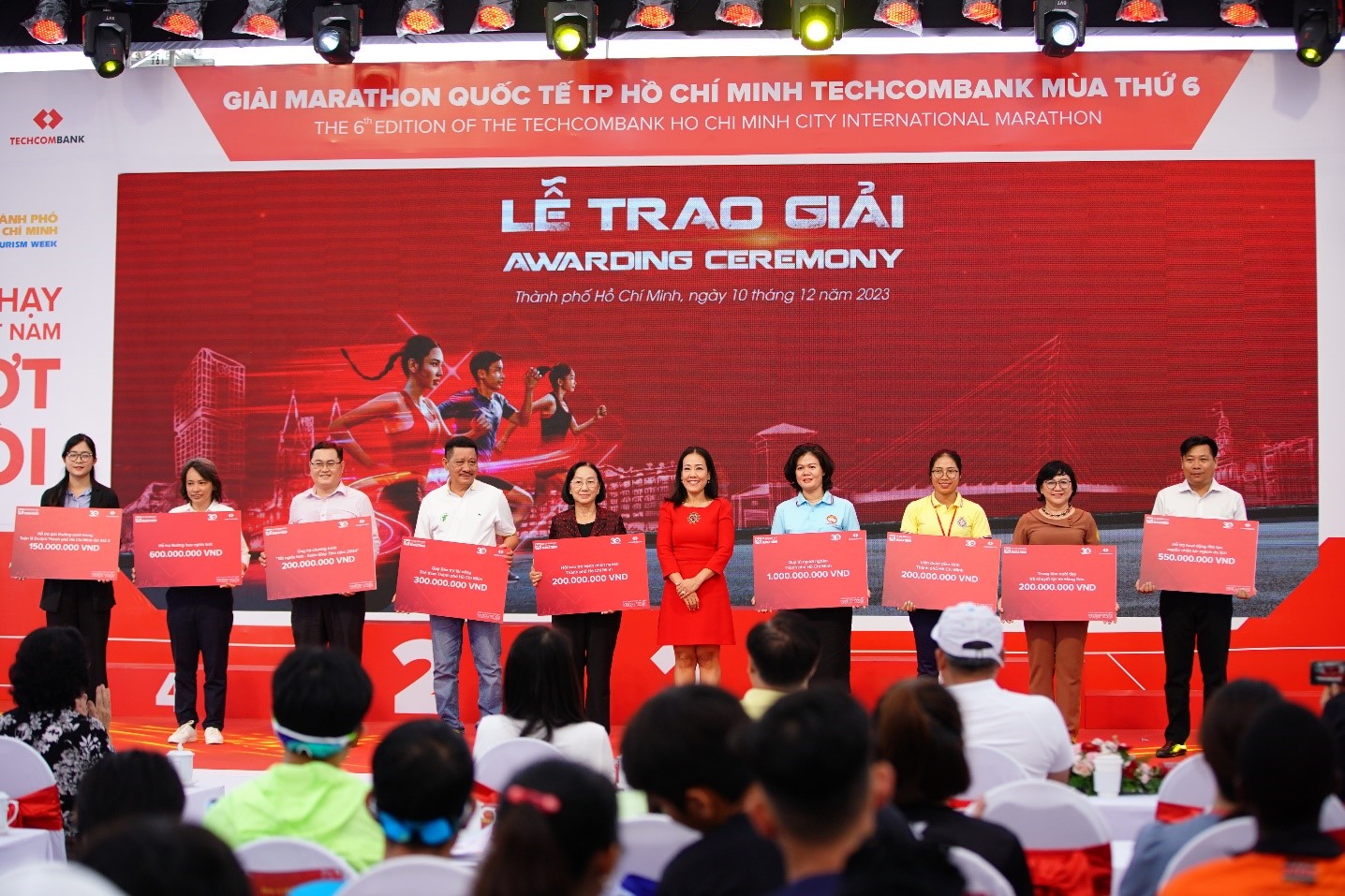 Giải Marathon Quốc tế TP.HCM Techcombank tiếp tục đạt kỷ lục với hơn 15 ...