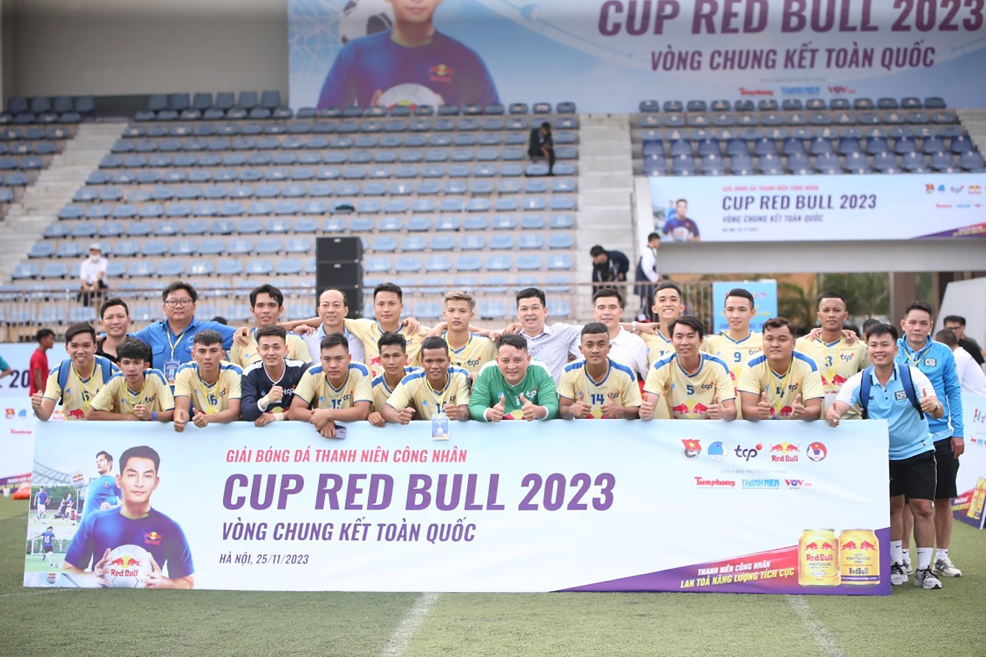 Giải bóng đá Thanh niên Công nhân - Cúp Red Bull 2023: Tất cả vì công nhân