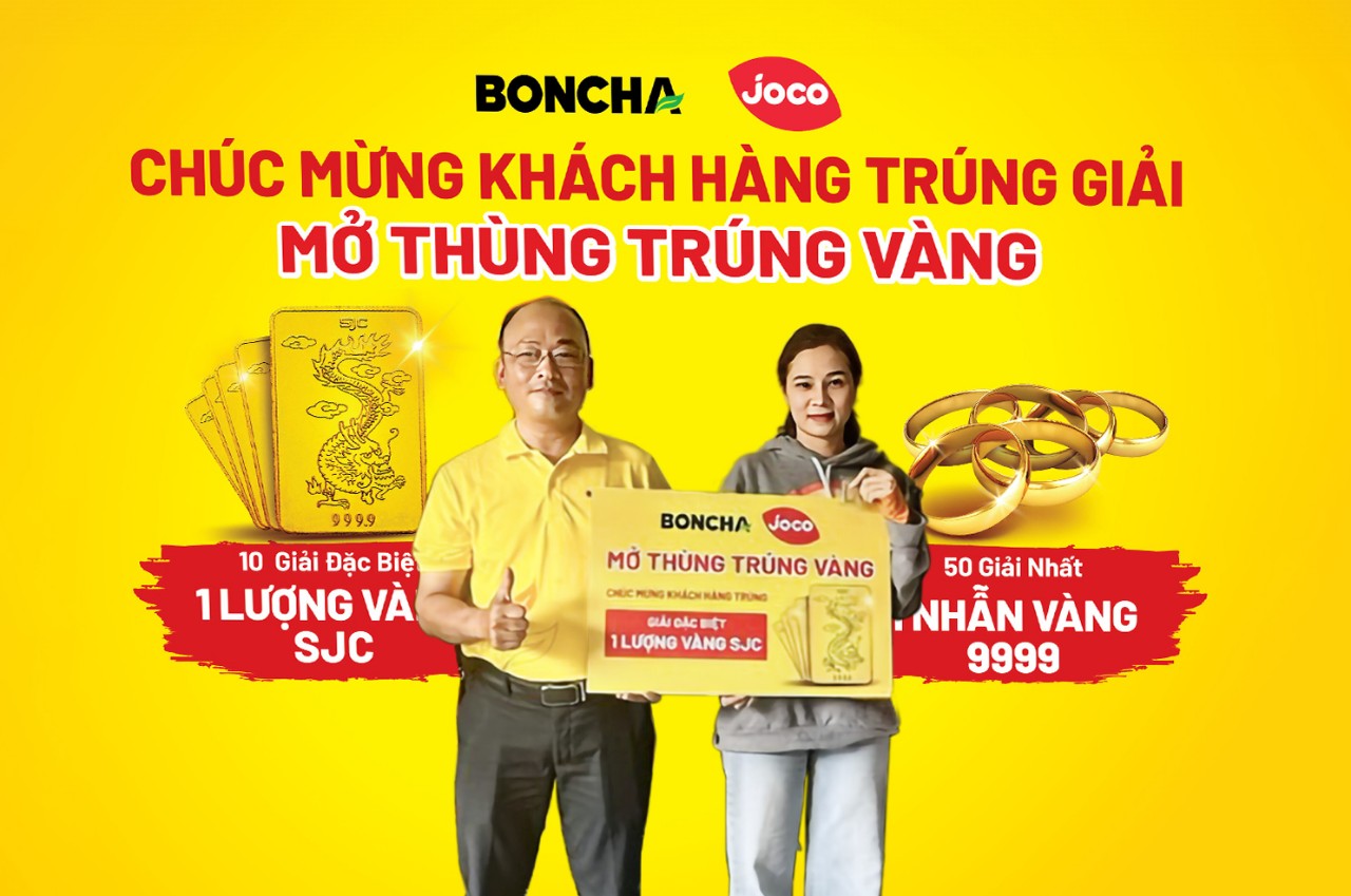 Lộ diện các chủ nhân 'Mở thùng trúng vàng' cùng BONCHA