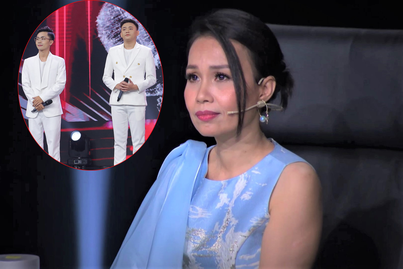 Cẩm Ly khóc nghẹn trước màn trình diễn của cặp song ca nam