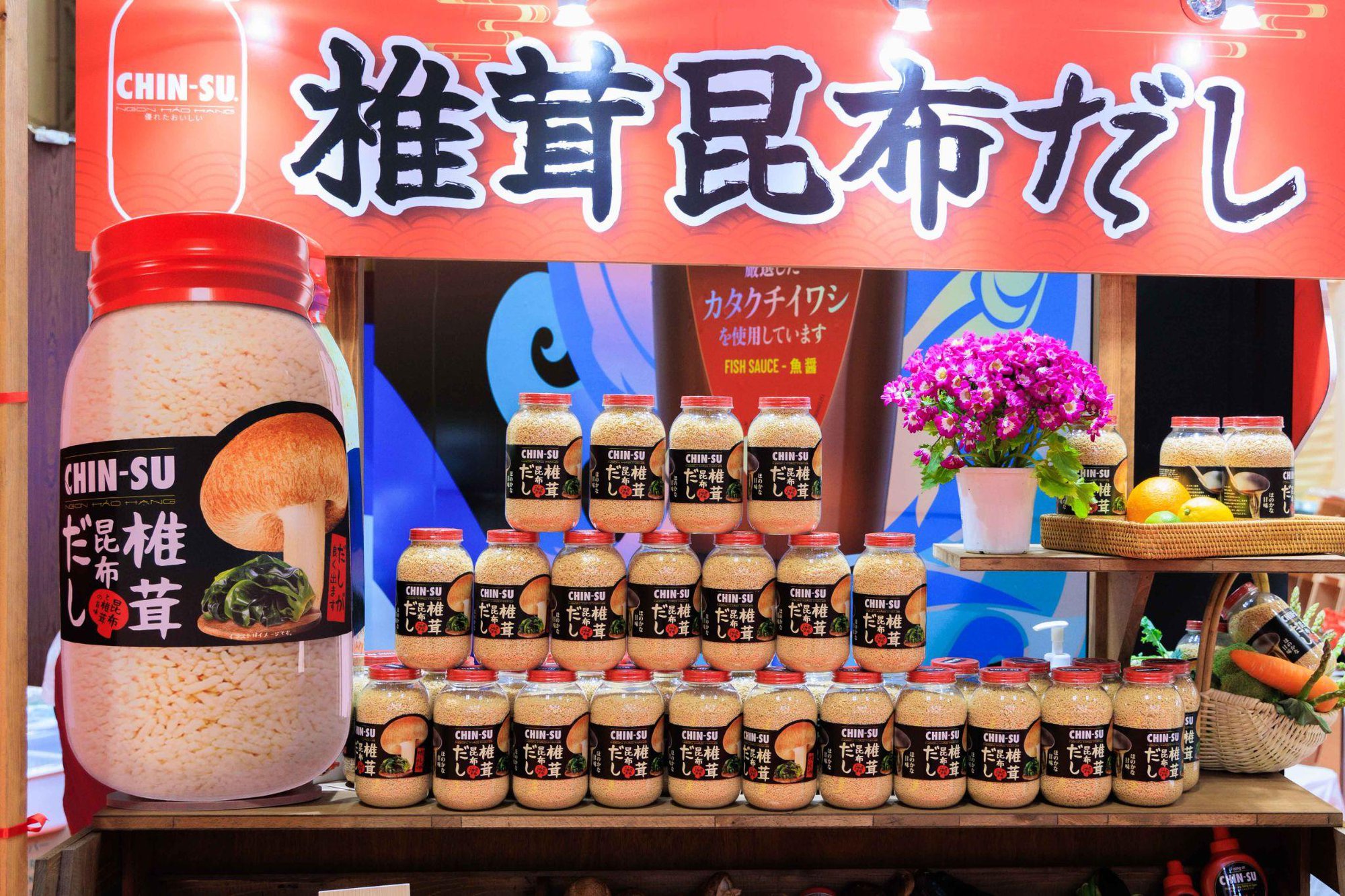 Hạt nêm Chin-su chinh phục đầu bếp Nhật ngay lần đầu ra mắt