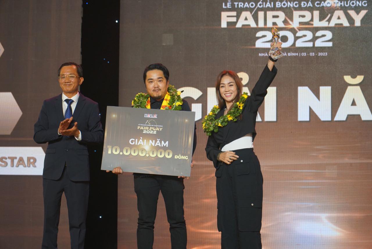 Đội tuyển nữ Việt Nam được vinh danh giải Fair Play 2022
