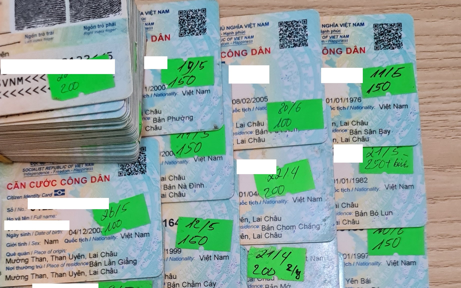 Bị phạt 20 triệu đồng vì nhận cầm cố căn cước công dân