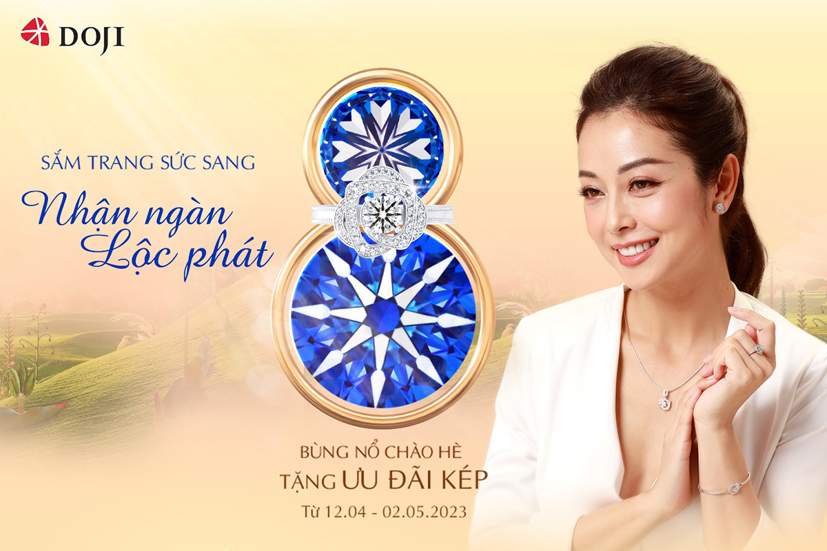 Cùng DOJI 'Sắm Trang sức Sang - nhận ngàn Lộc phát': ngập tràn ưu đãi ...