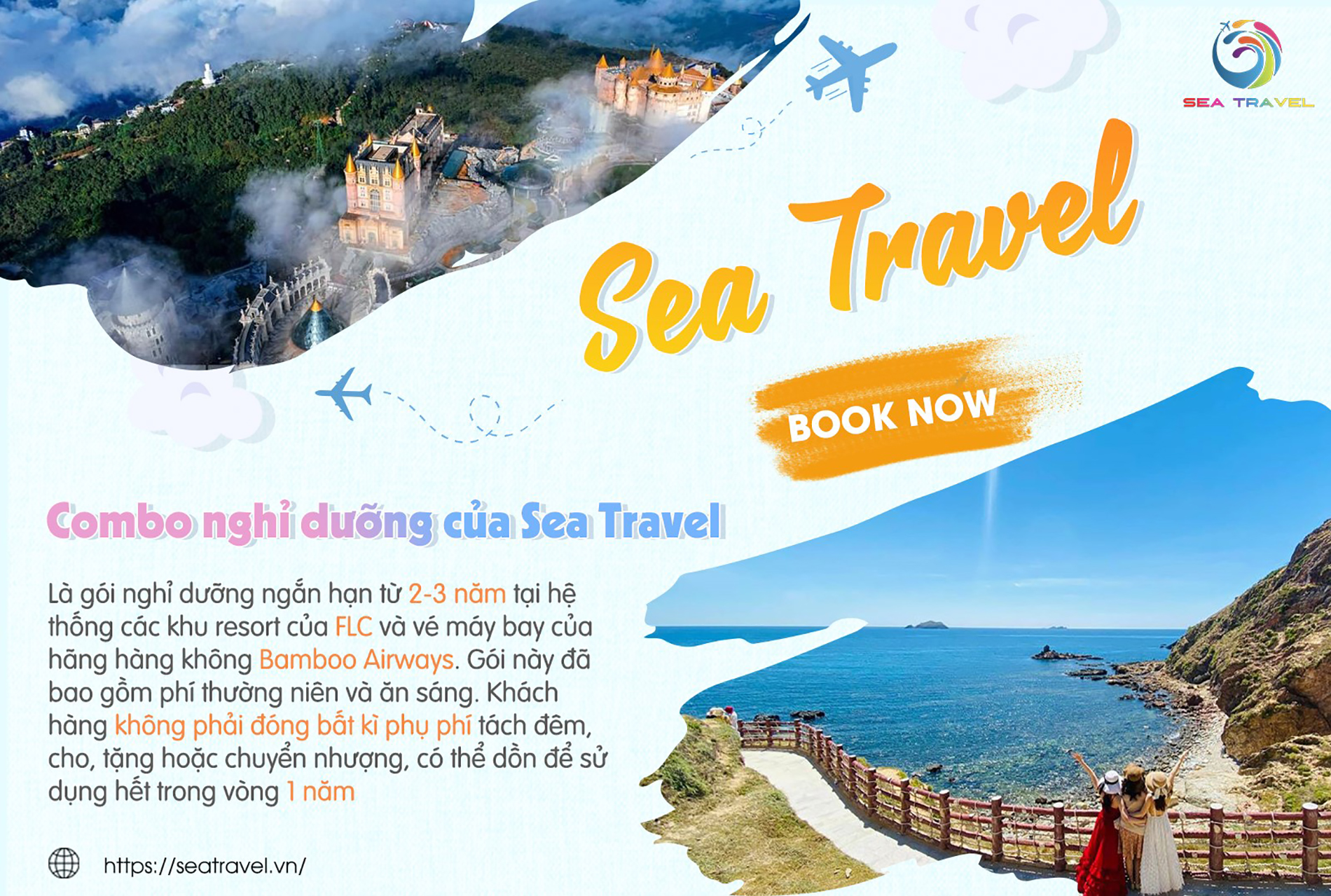 Sea Travel cam kết chất lượng, uy tín luôn được đặt lên hàng đầu