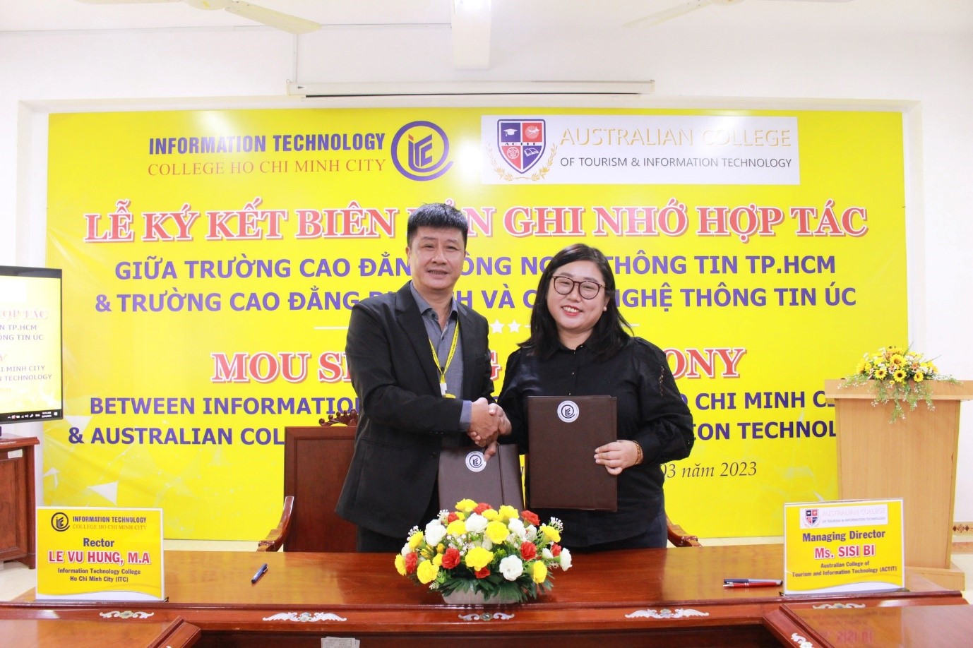 Trường cao đẳng Công nghệ thông tin TP.HCM (ITC) mừng kỷ niệm 22 năm thành lập