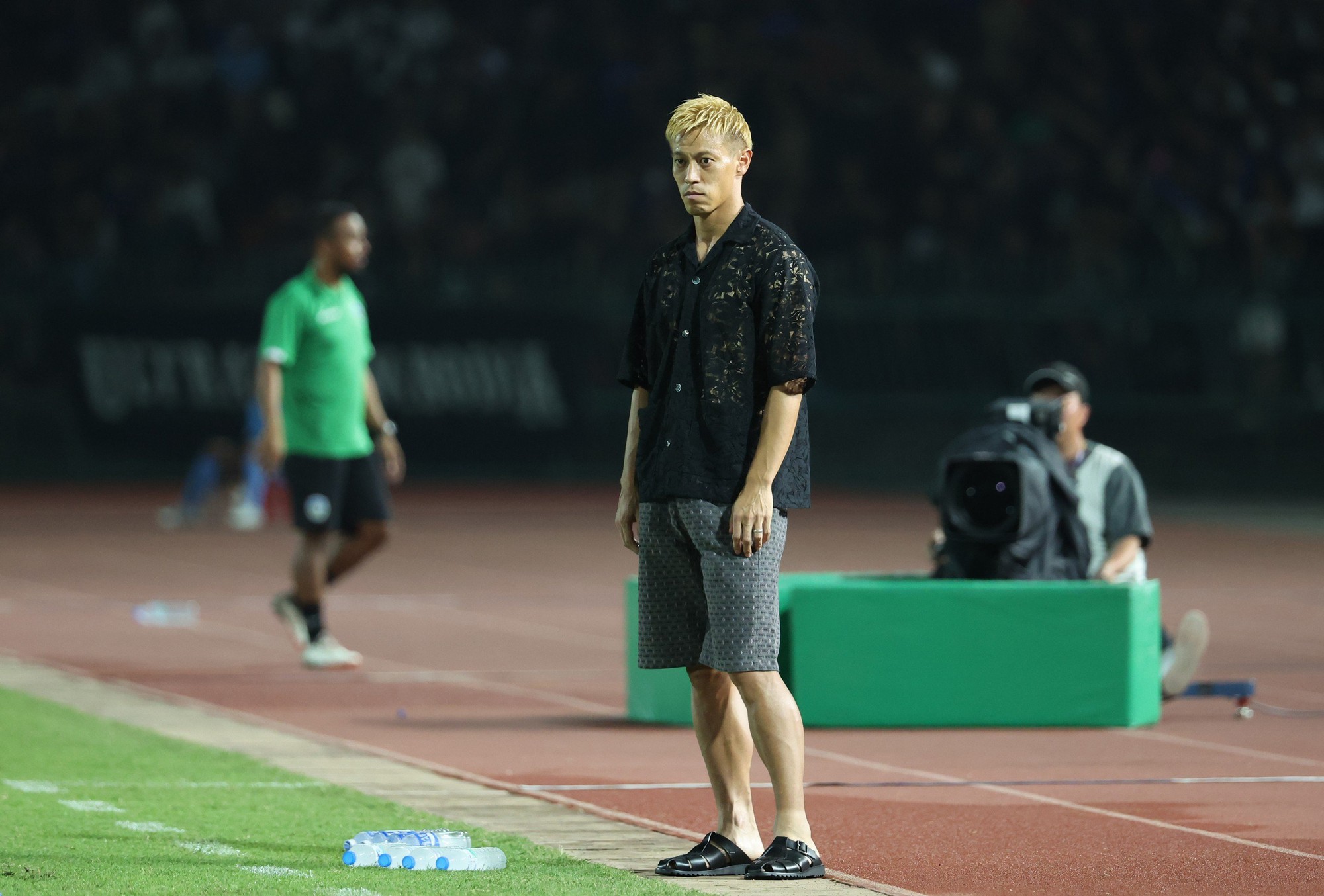 HLV Keisuke Honda nói gì sau chiến thắng ‘4 sao’ của U.22 Campuchia?