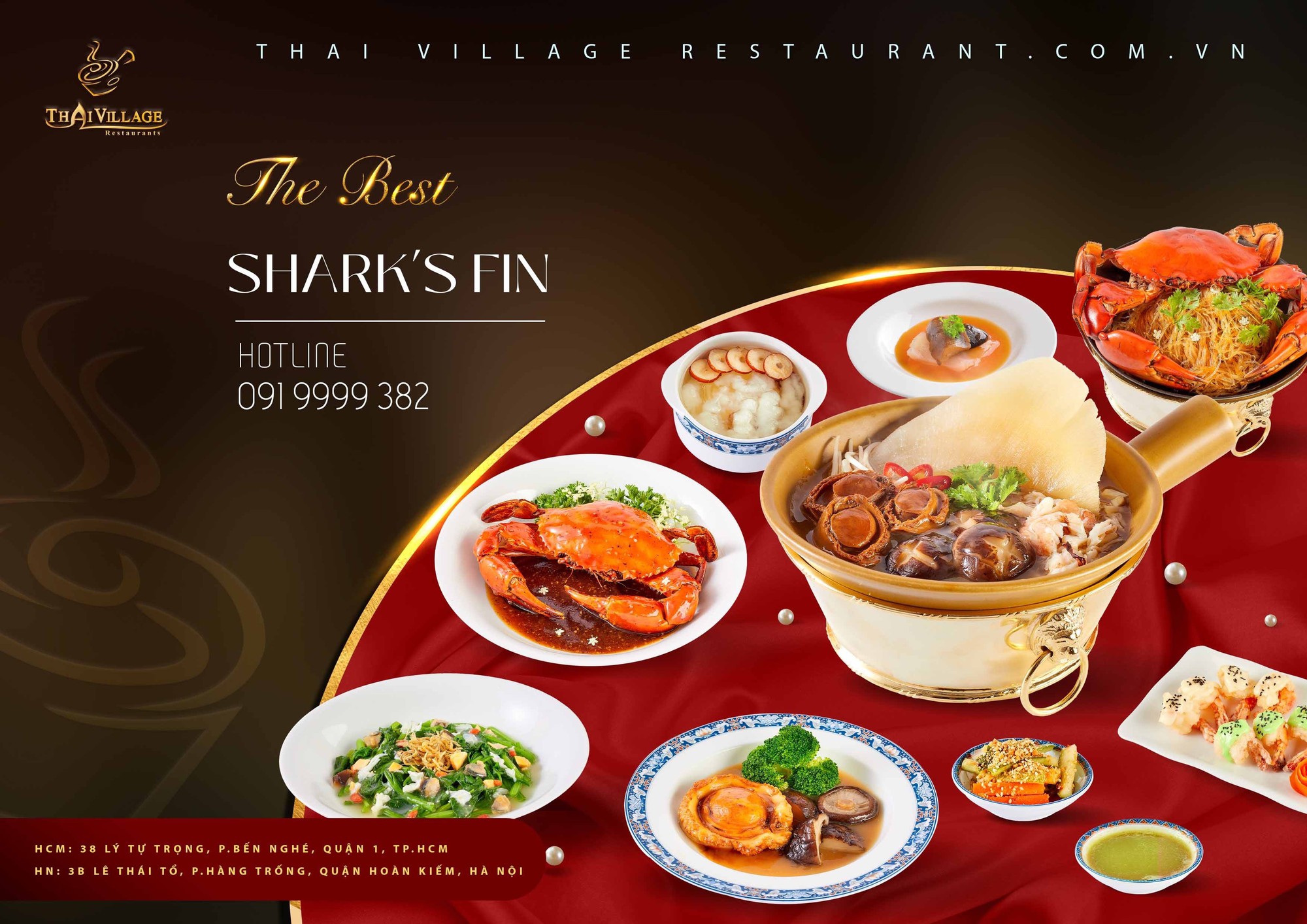 Thai Village: nhà hàng bào ngư vi cá ngon tại TP.HCM