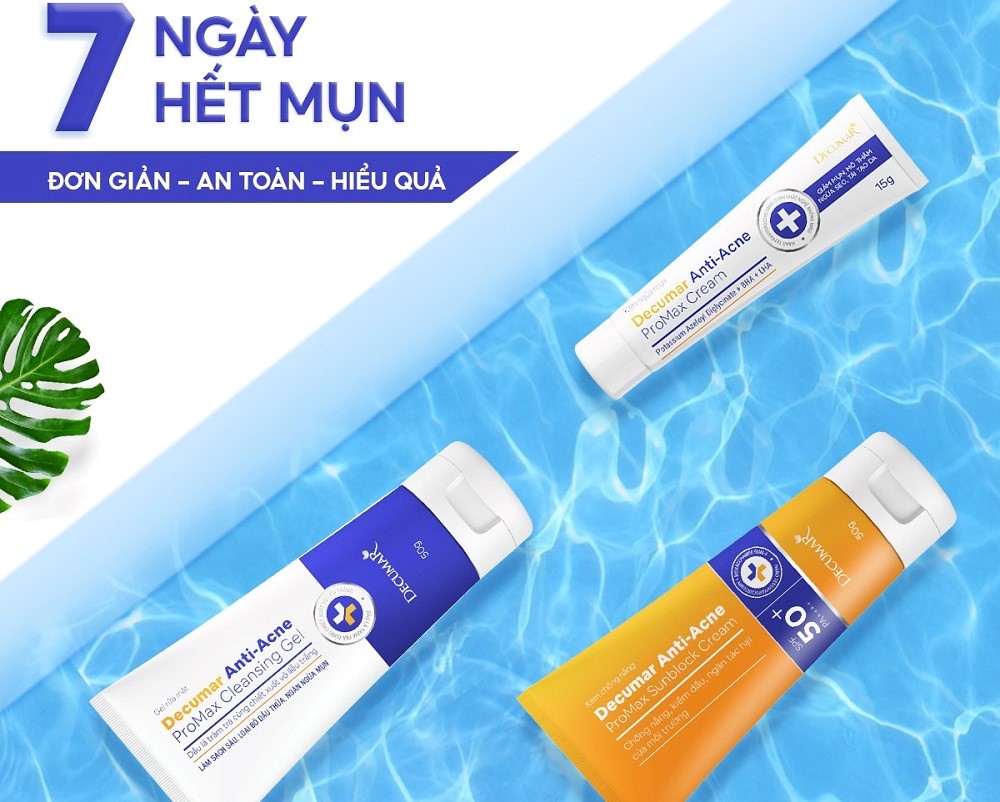 Review kem trị mụn Decumar Promax chất lượng như thế nào?
