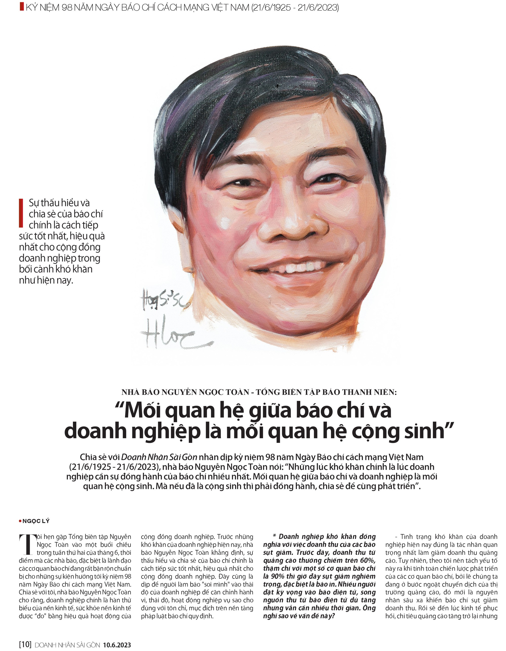 98 năm ngày Báo chí cách mạng Việt Nam (21.6.1925 - 21.6.2023): Vì nhân dân phục vụ