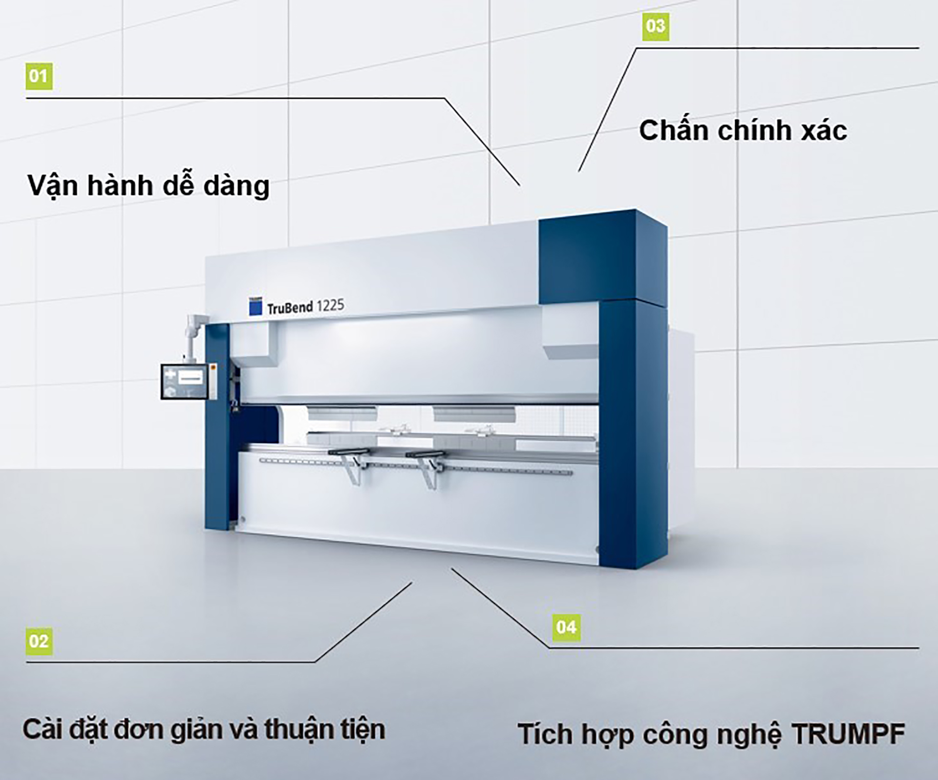 TRUMPF Việt Nam giới thiệu máy mới tại triển lãm MTA 2023