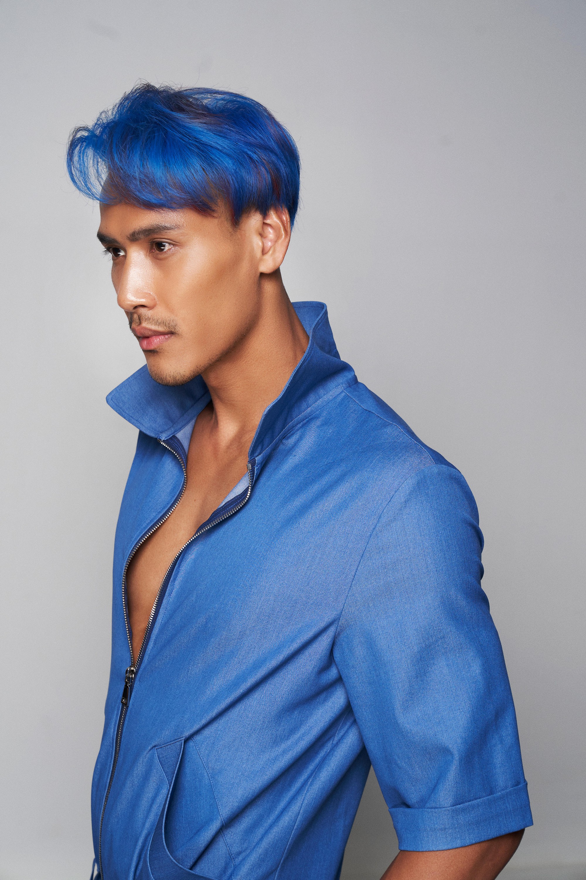 Nhuộm tóc phong cách nàng tiên cá chất như rapper Như Mỹ, TikToker Dantee