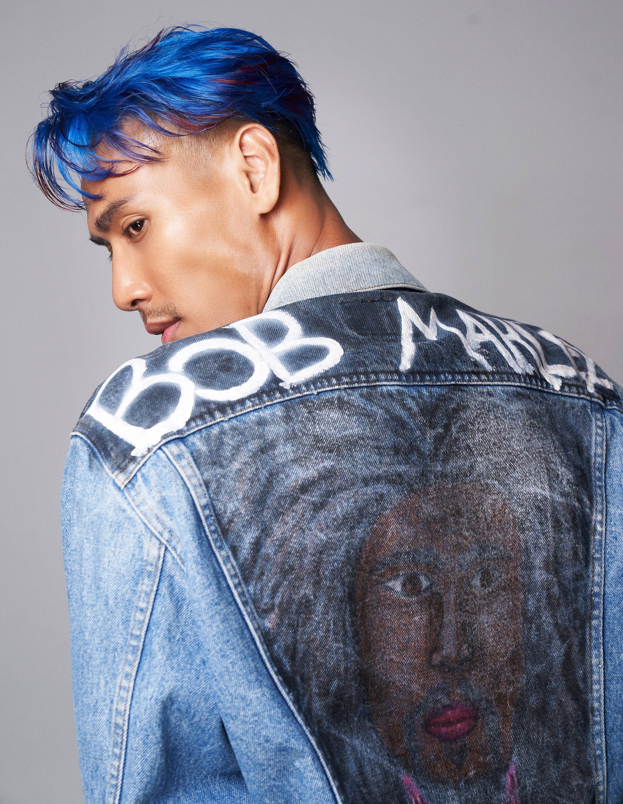 Nhuộm tóc phong cách nàng tiên cá chất như rapper Như Mỹ, TikToker Dantee