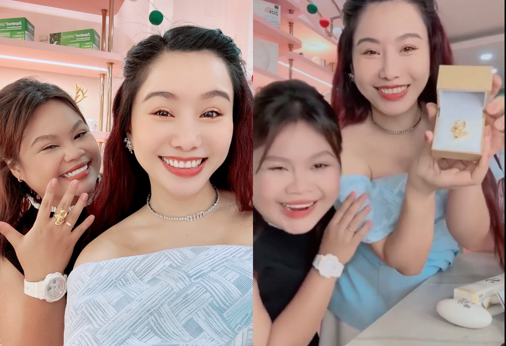 Diễn viên Ngọc Hoa nhận quà cưới muộn của MC nổi tiếng miền Tây