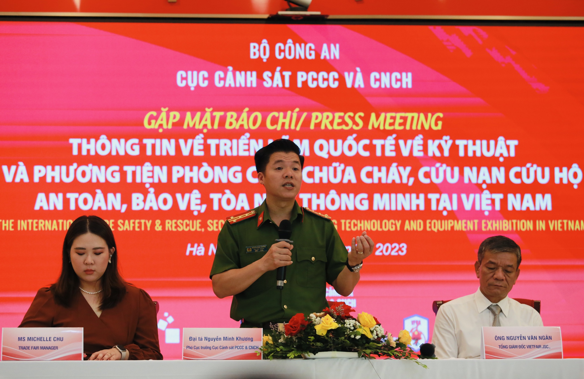 Cục Cảnh sát PCCC và CNCH tổ chức triển lãm quốc tế quy mô lớn