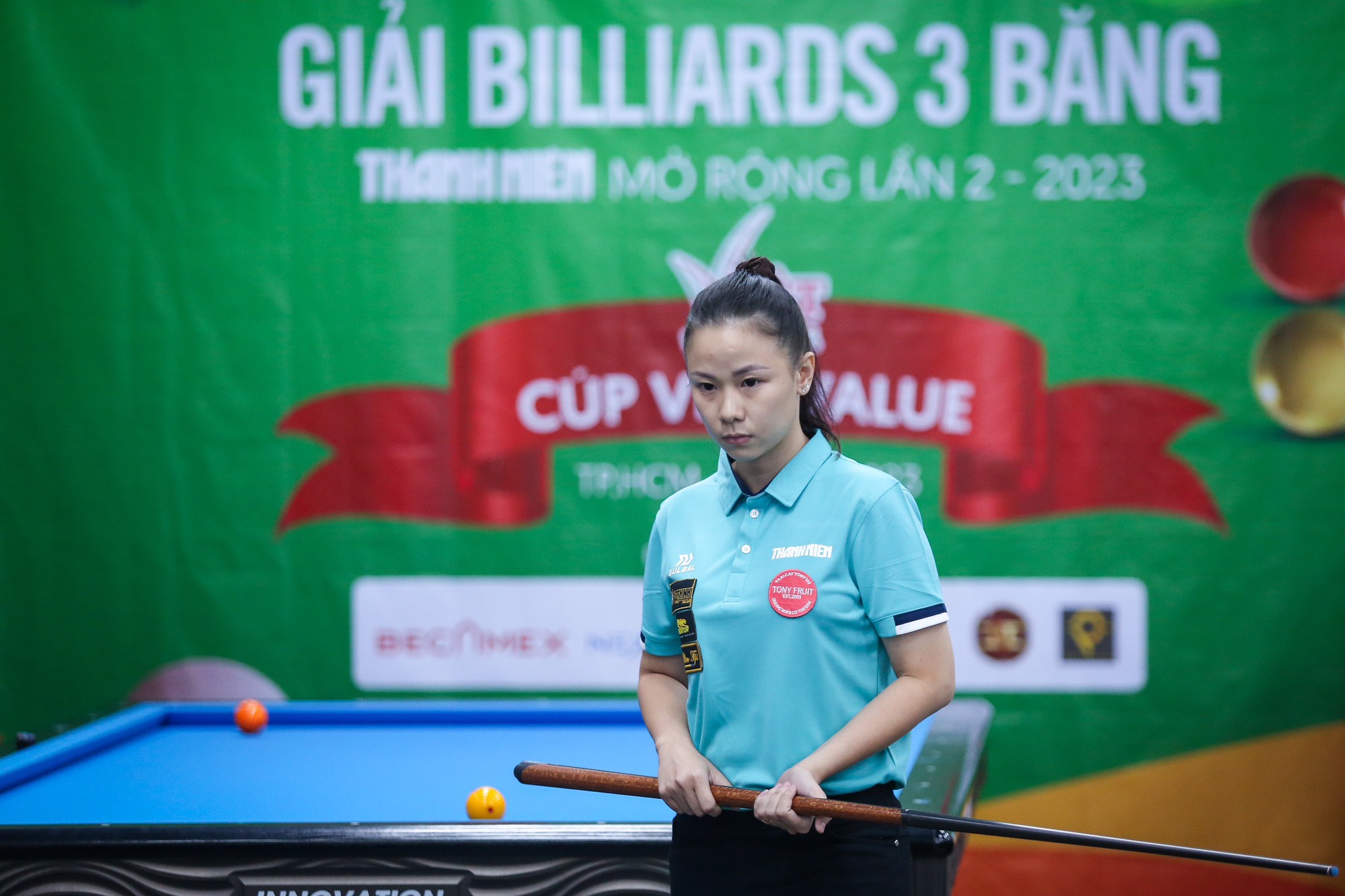 Quán quân giải billiards Thanh Niên Nguyễn Hoàng Yến Nhi dự giải vô địch thế giới
