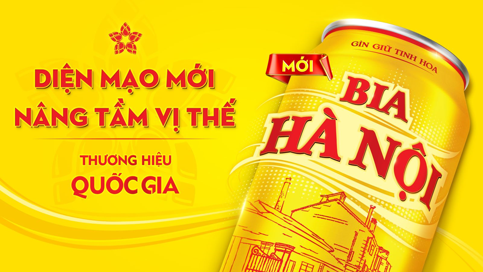 Bia Hà Nội ra mắt nhận diện thương hiệu mới, đánh dấu bước chuyển mình ...