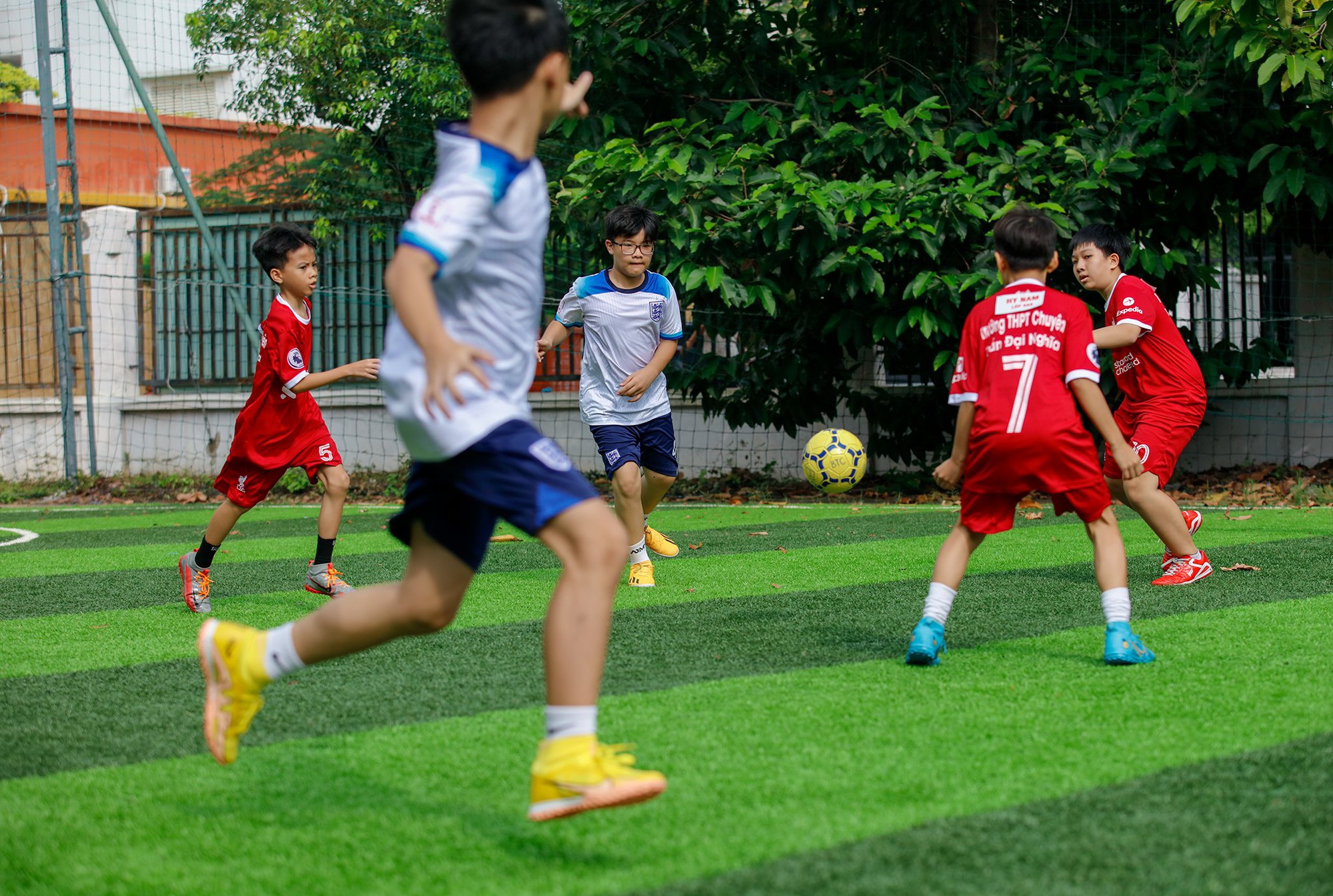 Học sinh Trường THPT Chuyên Trần Đại Nghĩa bùng nổ với ngày hội thể thao