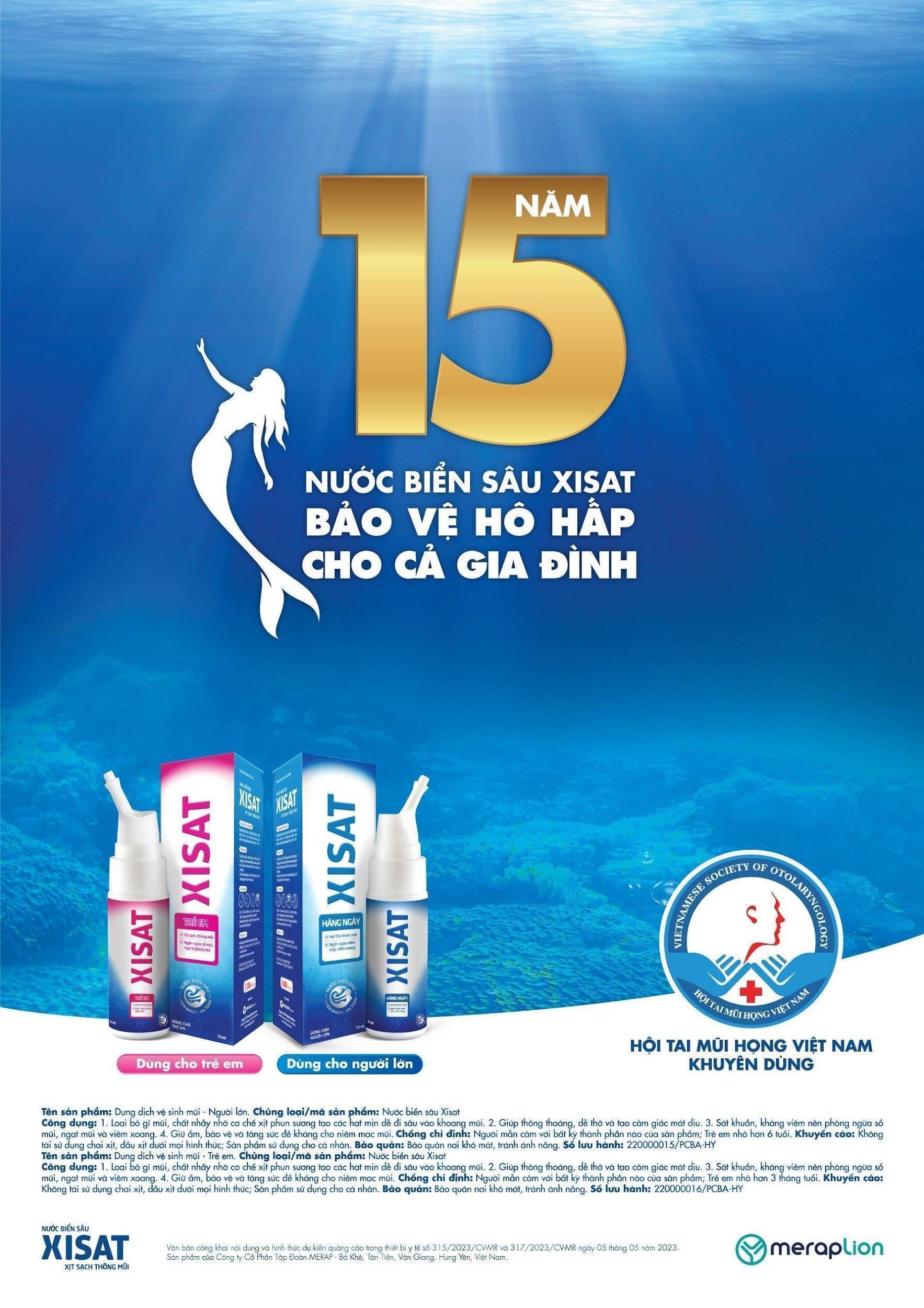 Nước biển sâu Xisat: 15 năm sát cánh bền bỉ cùng gia đình Việt