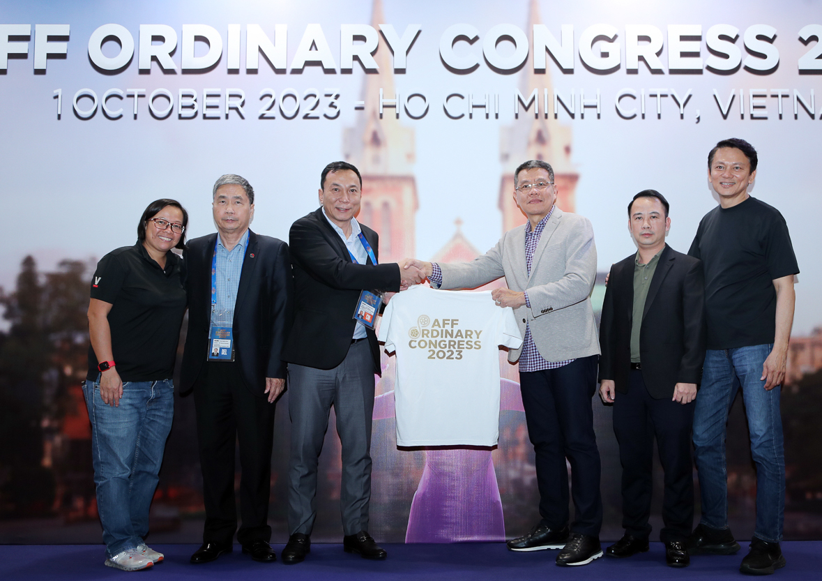 Chủ tịch AFF Khiev Sameth đến TP.HCM chuẩn bị Đại hội thường niên AFF 2023