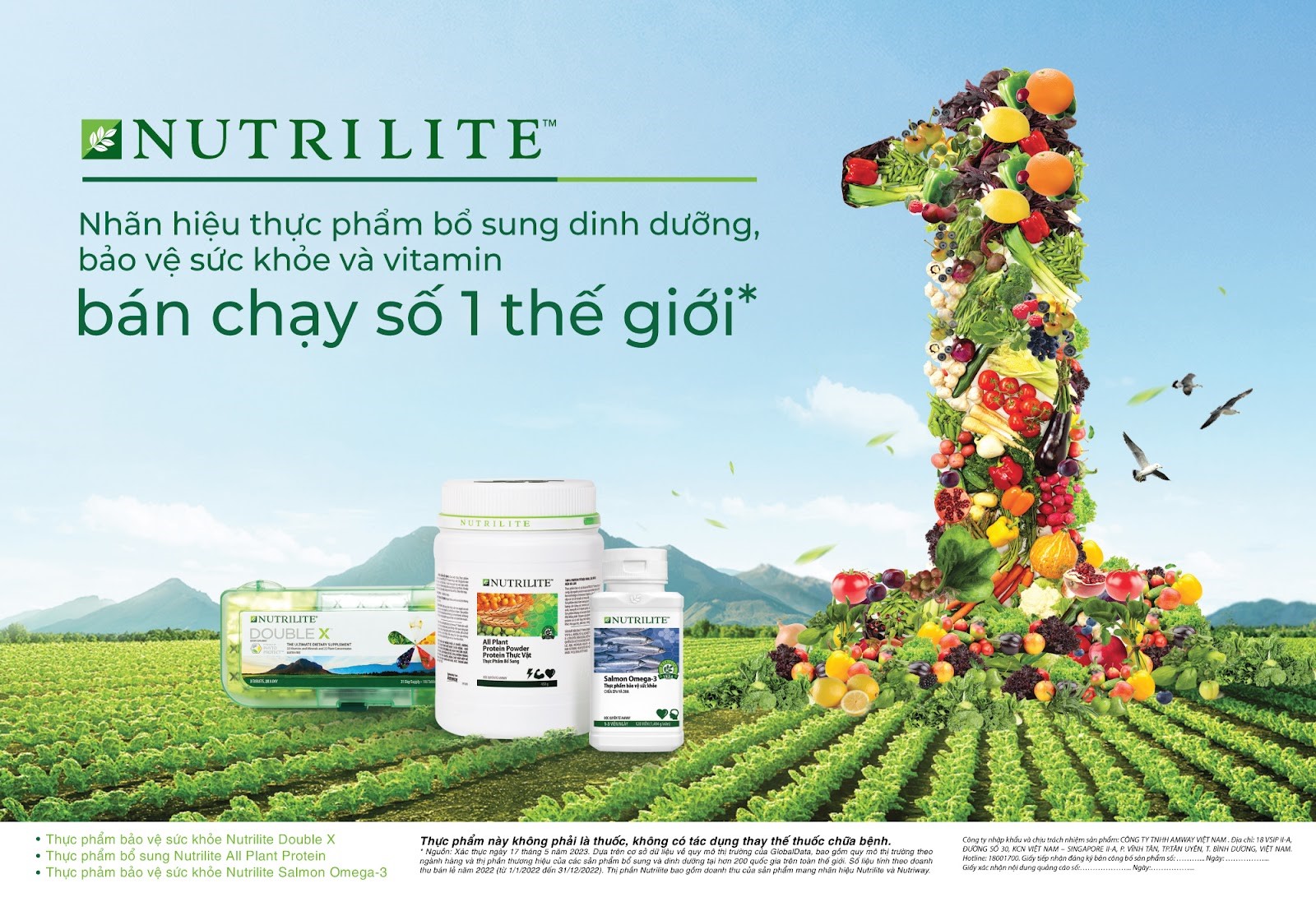 Lý giải lý do vì sao Nutrilite sở hữu tứ quý 1 - bán chạy số 1