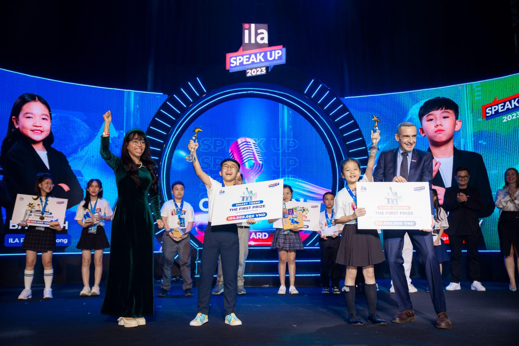Chung kết ILA Speak Up 2023: Những cá tính tài năng tỏa sáng