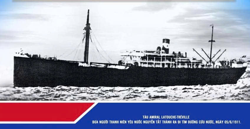 Phục dựng con tàu Amiral Latouche Tréville đưa Bác Hồ ra đi tìm đường ...