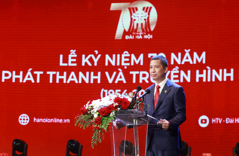 Đài Phát thanh và truyền hình Hà Nội kỷ niệm 70 năm ngày thành lập