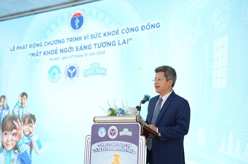 Kun Doctor đồng hành cùng Bộ Y tế trong chương trình 'Mắt khỏe ngời sáng tương lai'