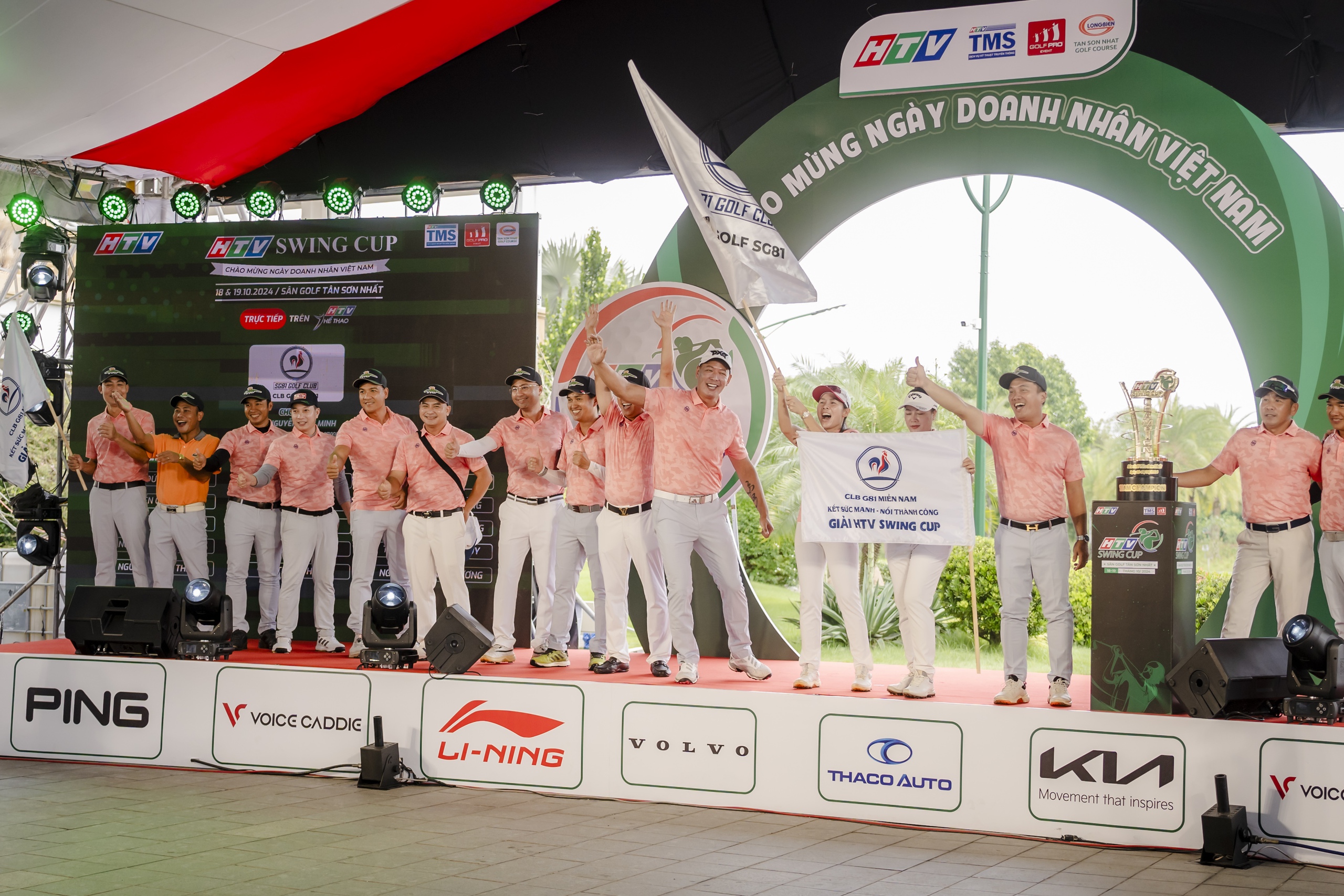 200 golfer tranh tài giải HTV Swing Cup với thể thức mới lạ