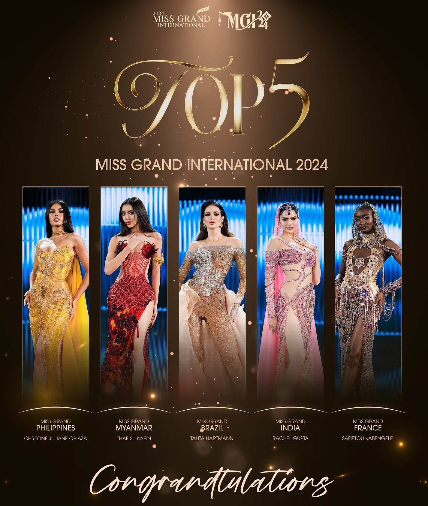 Mỹ nhân Ấn Độ đăng quang Miss Grand International 2024