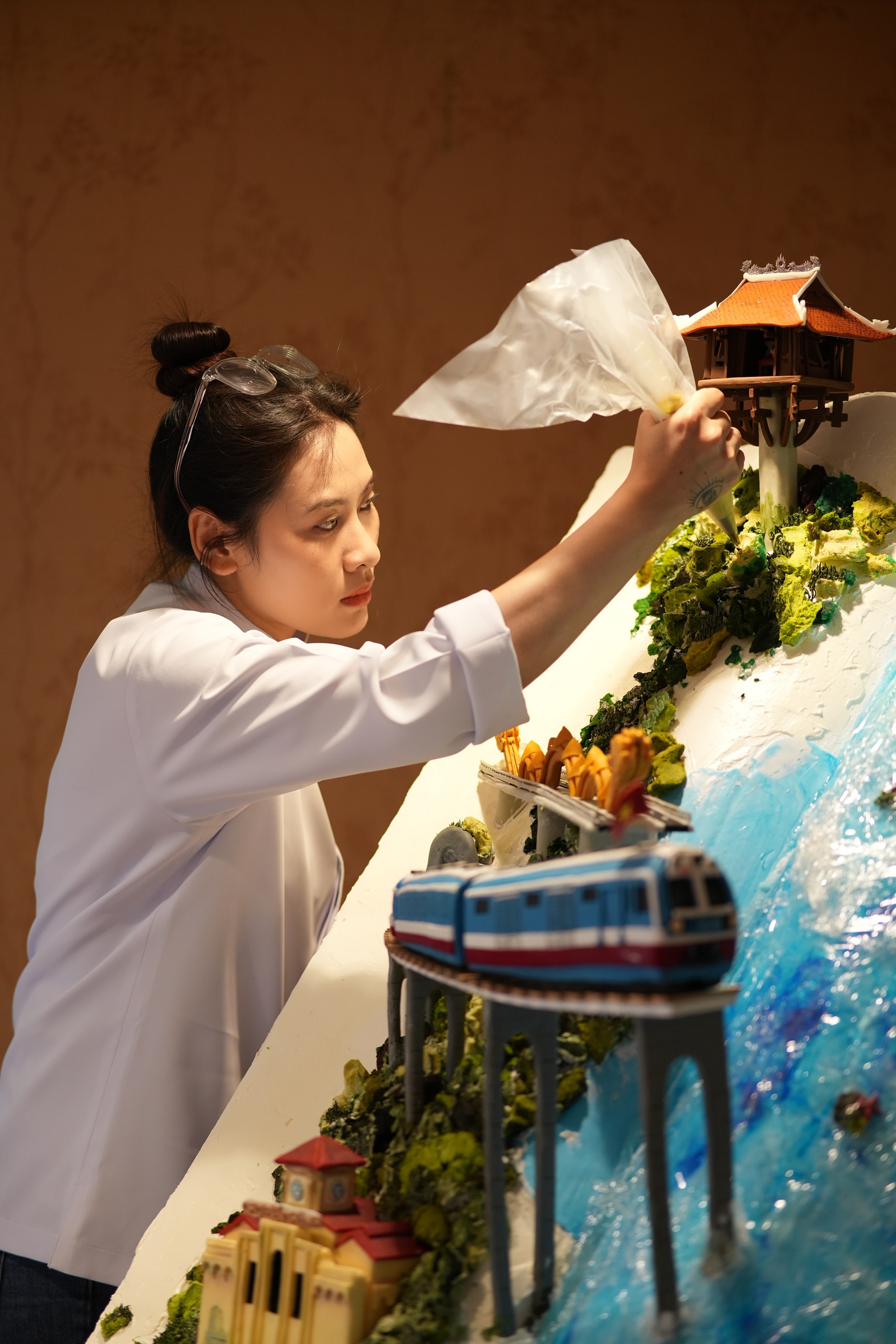 'Siêu bánh' với đoàn tàu Bắc - Nam giúp Bảo Khanh trở thành quán quân ...