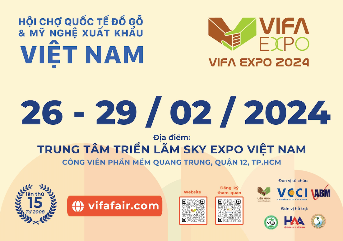 VIFA EXPO 2024: Nơi kết nối cung - cầu nội thất Việt Nam và thế giới