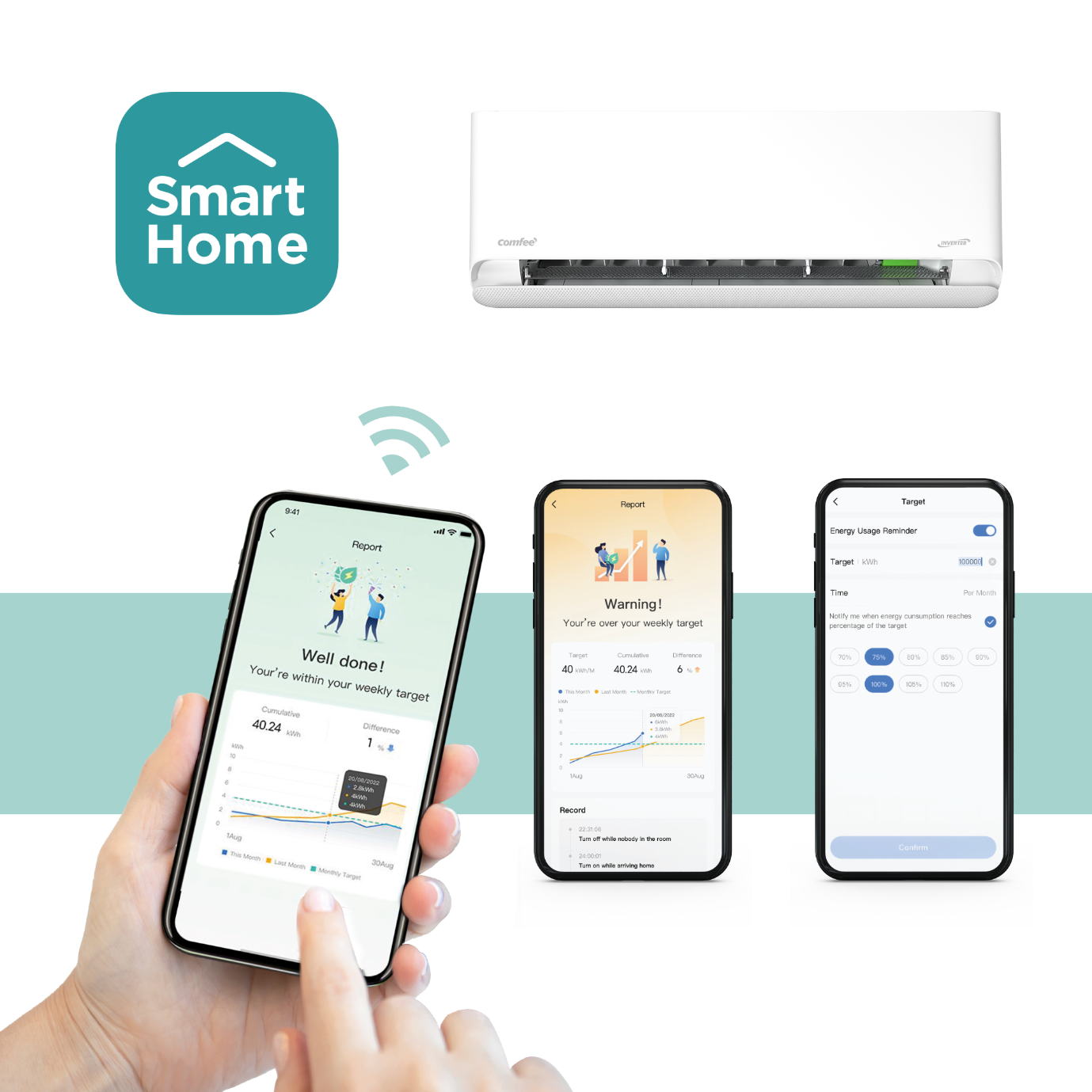 [Hiện đại - Tương lai] Đón hè 2024, Comfee ra mắt dòng điều hòa thông minh AI điều khiển bằng ...