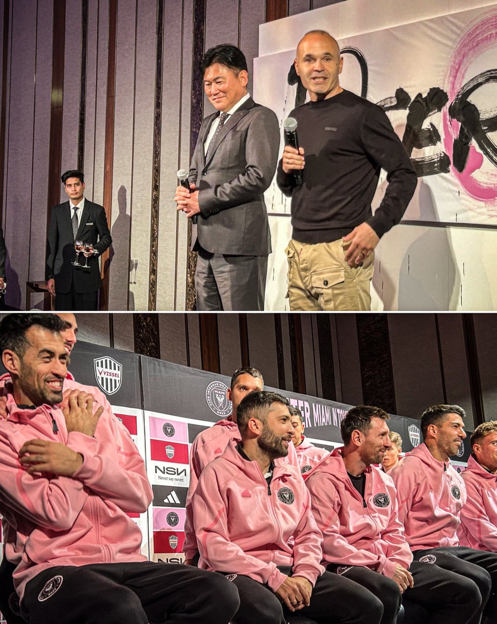 CĐV phấn khích khi Messi, Suarez, Busquets và Jordi Alba hội ngộ ...