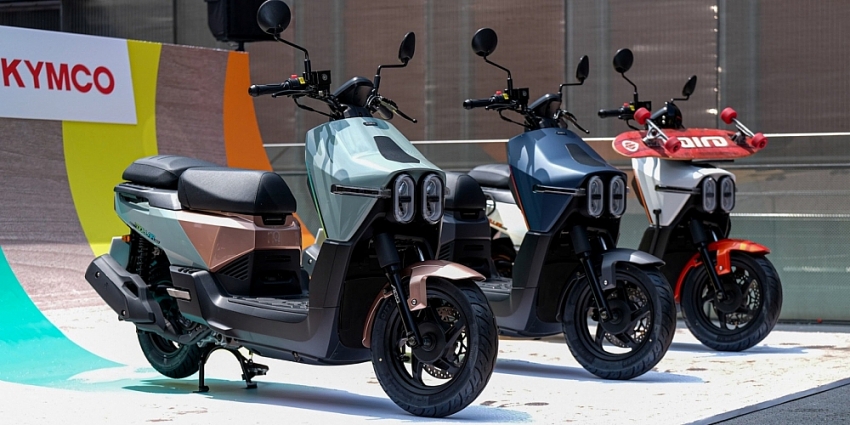 Xe tay ga Kymco Dollar thiết kế lạ, hai lựa chọn động cơ giá từ 2.800 USD