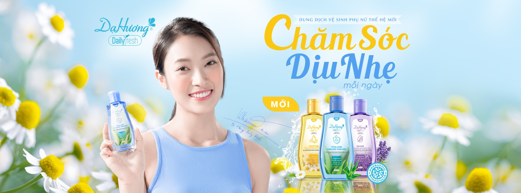 Dạ Hương ra mắt dòng DDVSPN thế hệ mới Dạ Hương Daily Fresh