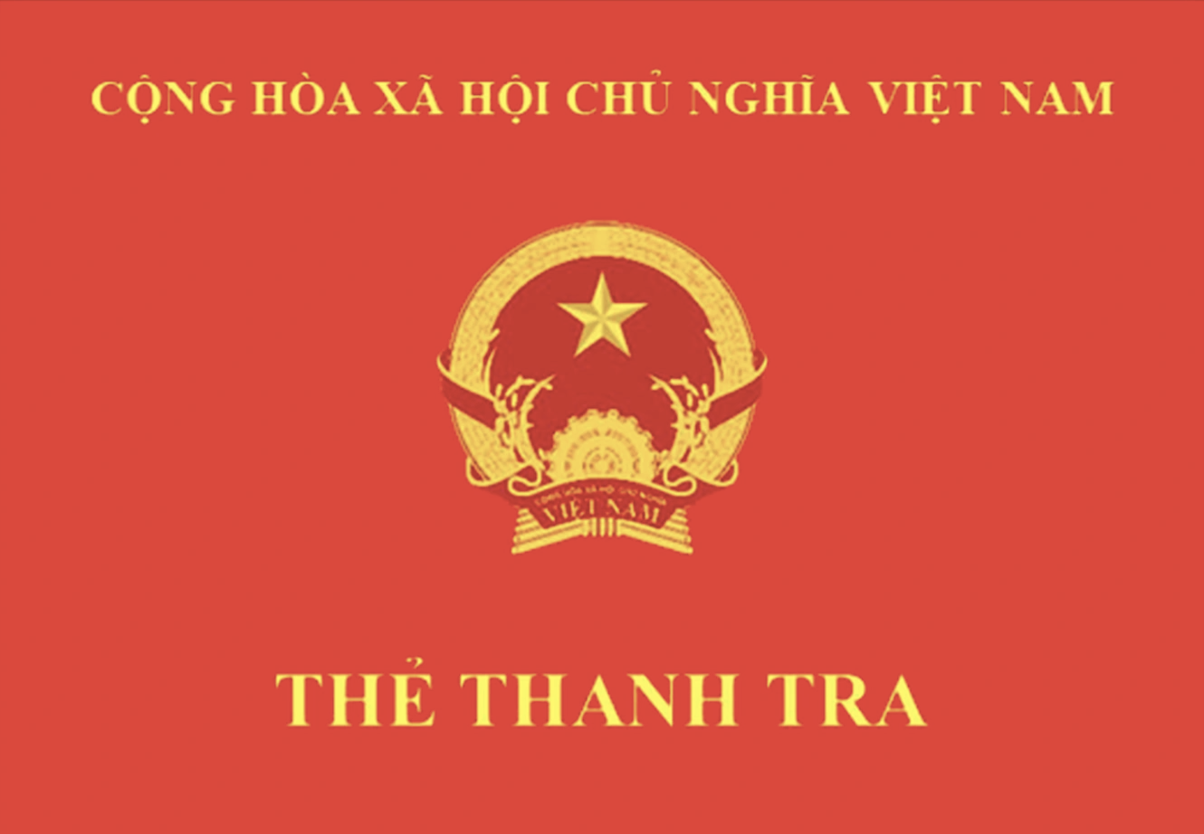 Thanh tra Chính phủ ban hành mẫu thẻ thanh tra mới