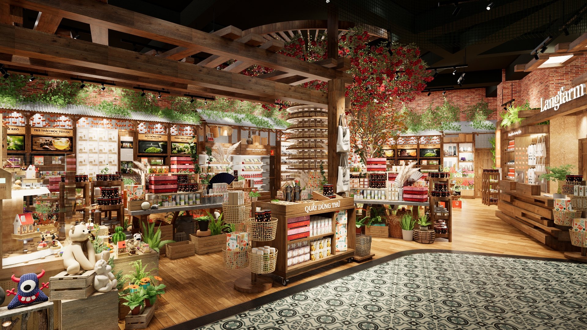 Langfarm Center - Nông trại cổ tích