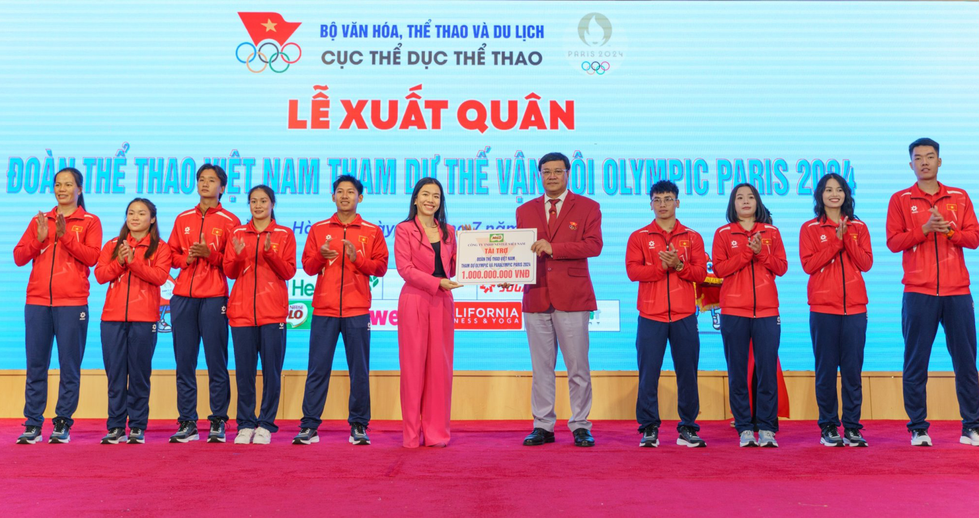 Nestlé MILO tiếp sức đoàn thể thao Việt Nam tranh tài ở Olympic và ...